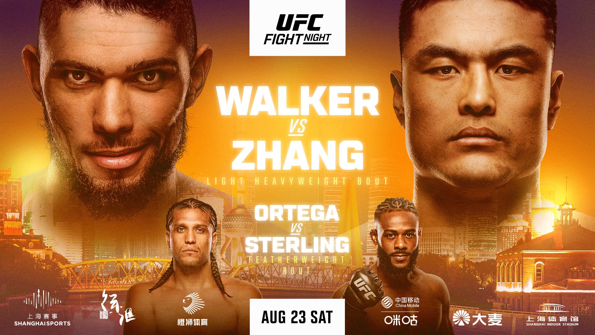 UFC Shanghai (Walker vs. Zhang) Previews – Cage Calculus